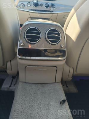 Melns Mercedes-Benz S 350 2014 Rīga, ar dzinēja tilpumu 3.00 L un nobraukumu 250 tūkst. km par 19500 €, foto 16 vietnē AUTOMOTO.COM.LV