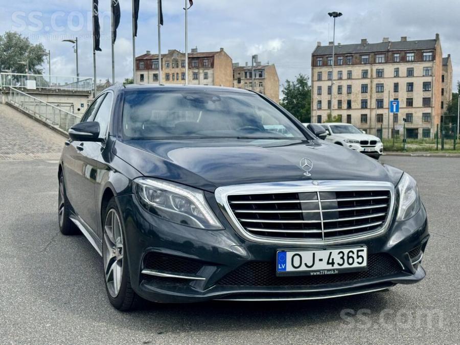 Melns Mercedes-Benz S 350 2014 Rīga, ar dzinēja tilpumu 3.00 L un nobraukumu 225 tūkst. km par 20750 €, foto 1 vietnē AUTOMOTO.COM.LV
