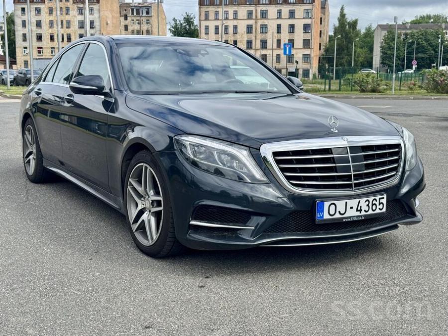 Melns Mercedes-Benz S 350 2014 Rīga, ar dzinēja tilpumu 3.00 L un nobraukumu 225 tūkst. km par 20750 €, foto 4 vietnē AUTOMOTO.COM.LV