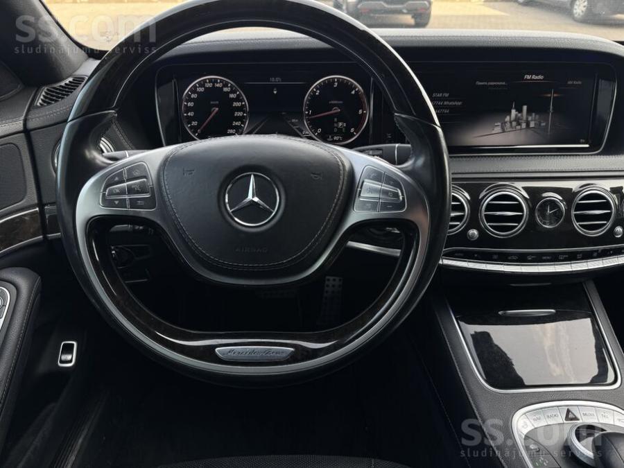 Melns Mercedes-Benz S 350 2014 Rīga, ar dzinēja tilpumu 3.00 L un nobraukumu 225 tūkst. km par 20750 €, foto 13 vietnē AUTOMOTO.COM.LV