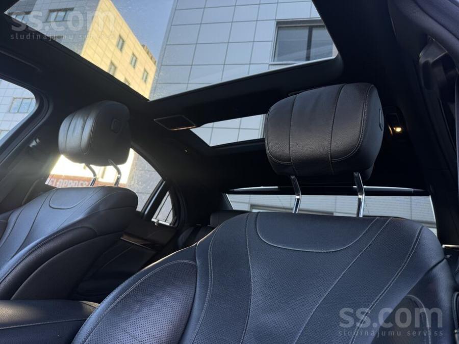 Melns Mercedes-Benz S 350 2014 Rīga, ar dzinēja tilpumu 3.00 L un nobraukumu 225 tūkst. km par 20750 €, foto 15 vietnē AUTOMOTO.COM.LV