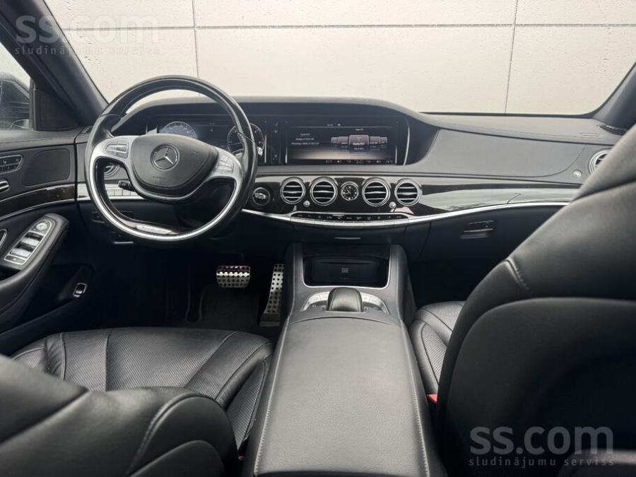 Melns Mercedes-Benz S 350 2014 Rīga, ar dzinēja tilpumu 3.00 L un nobraukumu 225 tūkst. km par 20750 €, foto 16 vietnē AUTOMOTO.COM.LV