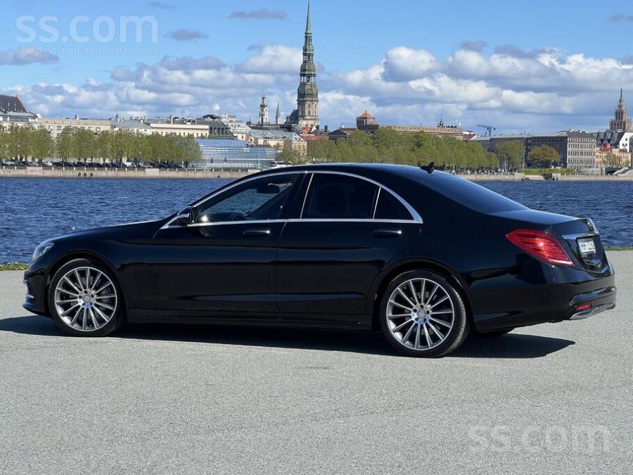 Melns Mercedes-Benz S 350 2014 Rīga, ar dzinēja tilpumu 3.00 L un nobraukumu 172 tūkst. km par 31000 €, foto 3 vietnē AUTOMOTO.COM.LV