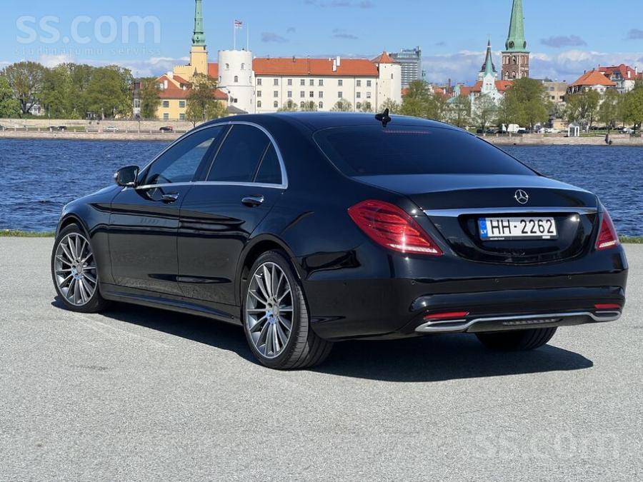 Melns Mercedes-Benz S 350 2014 Rīga, ar dzinēja tilpumu 3.00 L un nobraukumu 172 tūkst. km par 31000 €, foto 4 vietnē AUTOMOTO.COM.LV