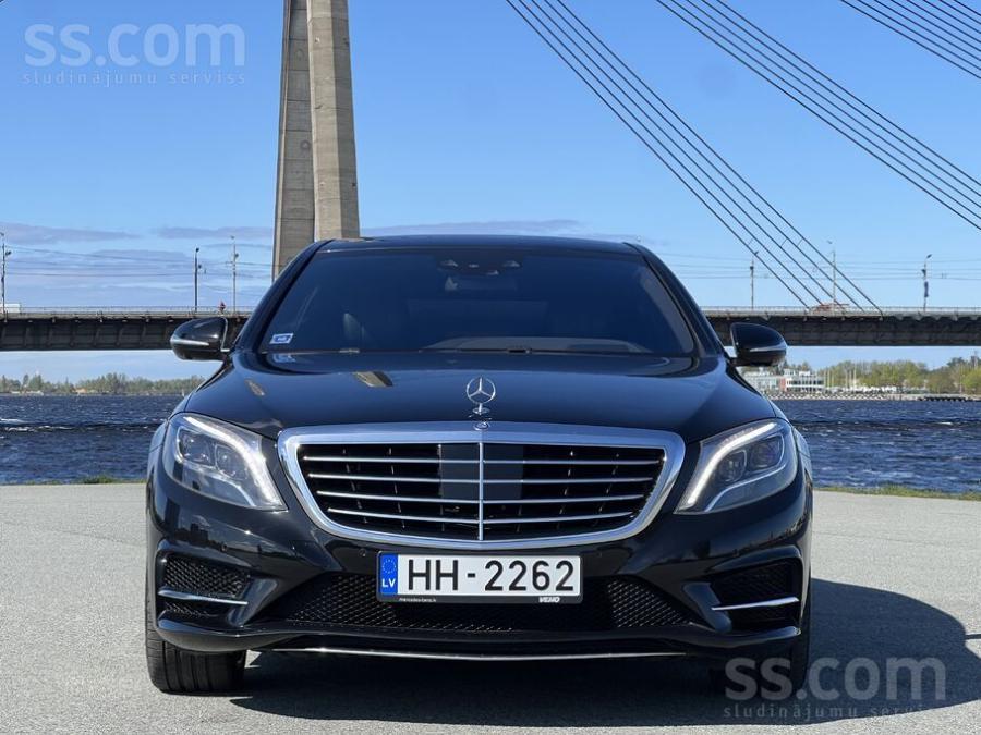 Melns Mercedes-Benz S 350 2014 Rīga, ar dzinēja tilpumu 3.00 L un nobraukumu 172 tūkst. km par 31000 €, foto 7 vietnē AUTOMOTO.COM.LV