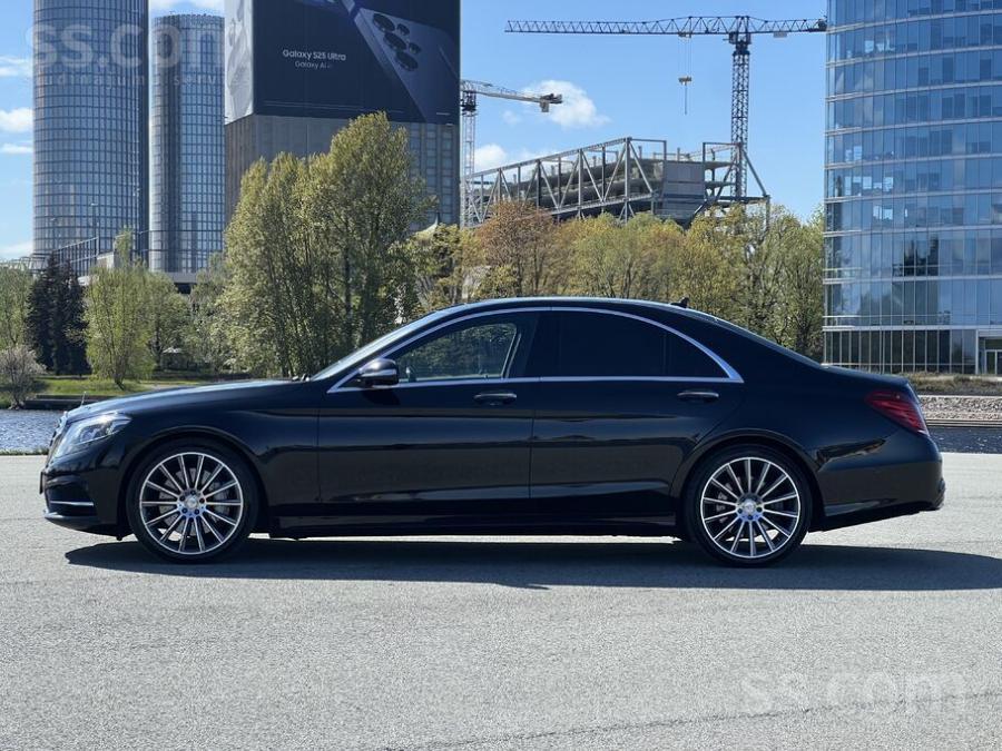 Melns Mercedes-Benz S 350 2014 Rīga, ar dzinēja tilpumu 3.00 L un nobraukumu 172 tūkst. km par 31000 €, foto 8 vietnē AUTOMOTO.COM.LV