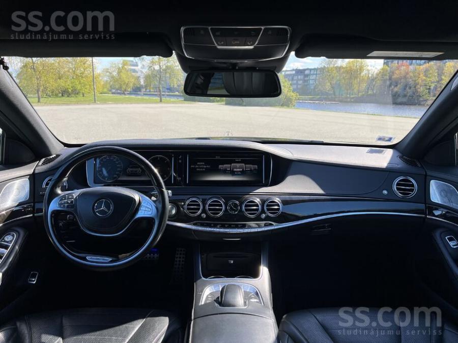 Melns Mercedes-Benz S 350 2014 Rīga, ar dzinēja tilpumu 3.00 L un nobraukumu 172 tūkst. km par 31000 €, foto 10 vietnē AUTOMOTO.COM.LV