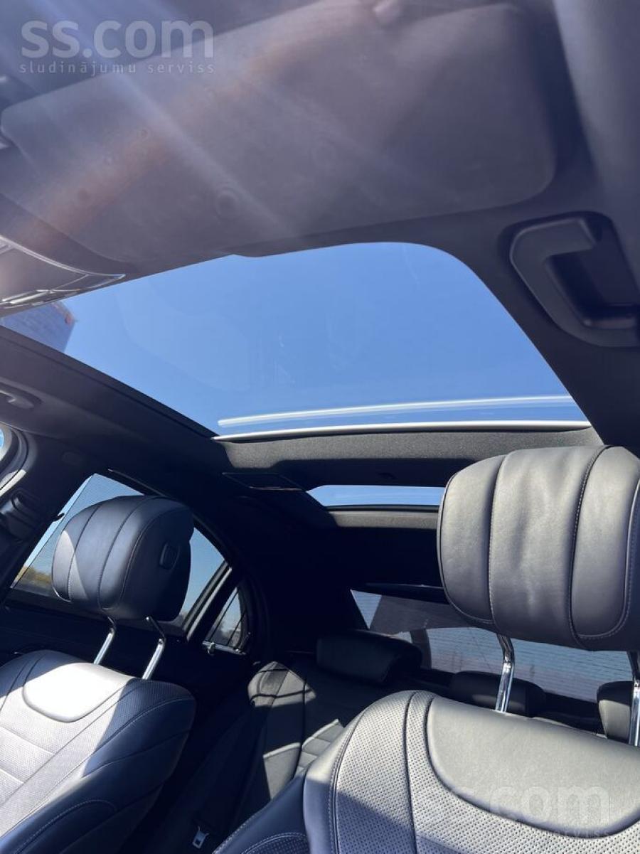 Melns Mercedes-Benz S 350 2014 Rīga, ar dzinēja tilpumu 3.00 L un nobraukumu 172 tūkst. km par 31000 €, foto 12 vietnē AUTOMOTO.COM.LV