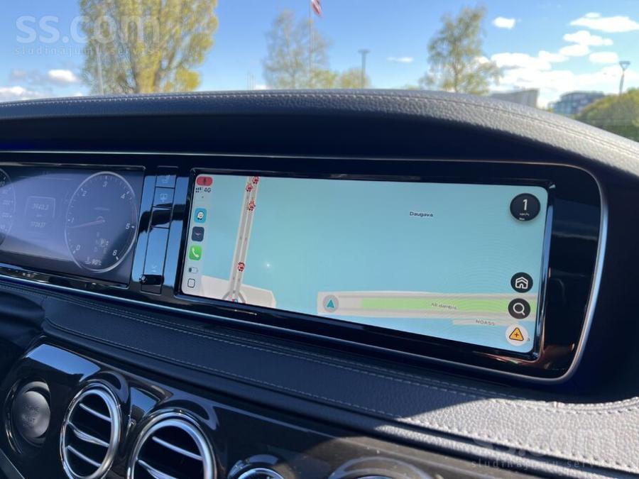 Melns Mercedes-Benz S 350 2014 Rīga, ar dzinēja tilpumu 3.00 L un nobraukumu 172 tūkst. km par 31000 €, foto 17 vietnē AUTOMOTO.COM.LV