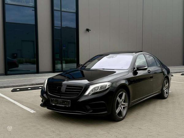 Melns Mercedes-Benz S 350 2014 Viļņa, ar dzinēja tilpumu 2.99 L un nobraukumu 420 tūkst. km par 21800 €, foto 2 vietnē AUTOMOTO.COM.LV