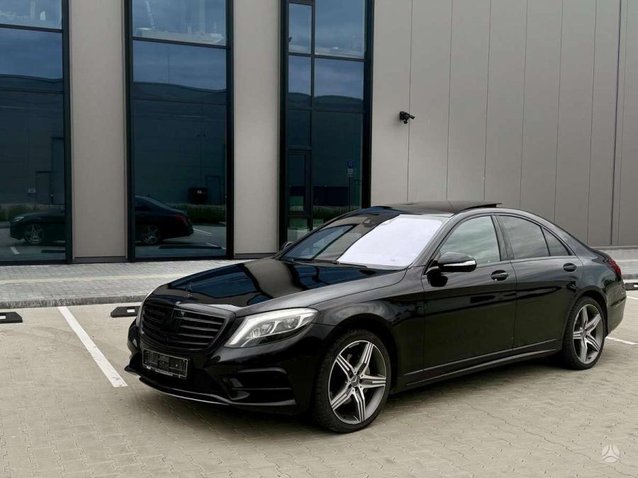 Melns Mercedes-Benz S 350 2014 Viļņa, ar dzinēja tilpumu 2.99 L un nobraukumu 420 tūkst. km par 21800 €, foto 11 vietnē AUTOMOTO.COM.LV