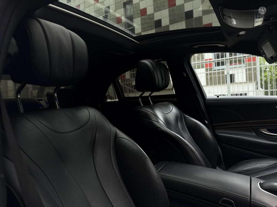 Melns Mercedes-Benz S 350 2014 Viļņa, ar dzinēja tilpumu 2.99 L un nobraukumu 420 tūkst. km par 21800 €, foto 21 vietnē AUTOMOTO.COM.LV