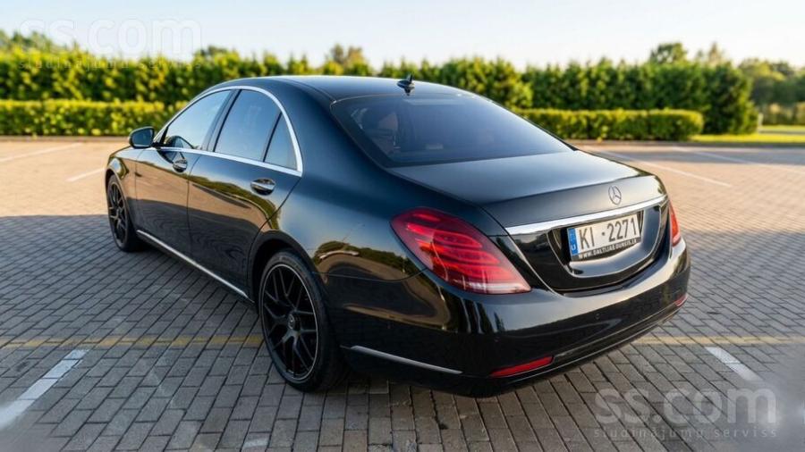 Melns Mercedes-Benz S 350 2014 Rīga, ar dzinēja tilpumu 3.00 L un nobraukumu 240 tūkst. km par 22500 €, foto 5 vietnē AUTOMOTO.COM.LV