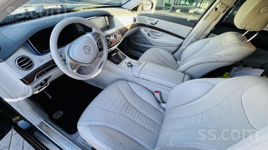 Melns Mercedes-Benz S 350 2014 Rīga, ar dzinēja tilpumu 3.00 L un nobraukumu 240 tūkst. km par 22500 €, foto 8 vietnē AUTOMOTO.COM.LV