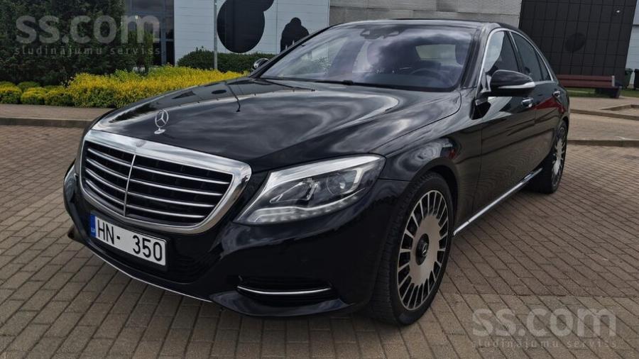 Melns Mercedes-Benz S 350 2014 Rīga, ar dzinēja tilpumu 3.00 L un nobraukumu 0 tūkst. km par 23500 €, foto 3 vietnē AUTOMOTO.COM.LV