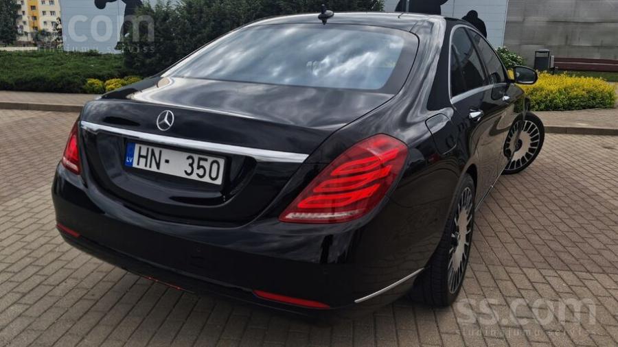 Melns Mercedes-Benz S 350 2014 Rīga, ar dzinēja tilpumu 3.00 L un nobraukumu 0 tūkst. km par 23500 €, foto 6 vietnē AUTOMOTO.COM.LV