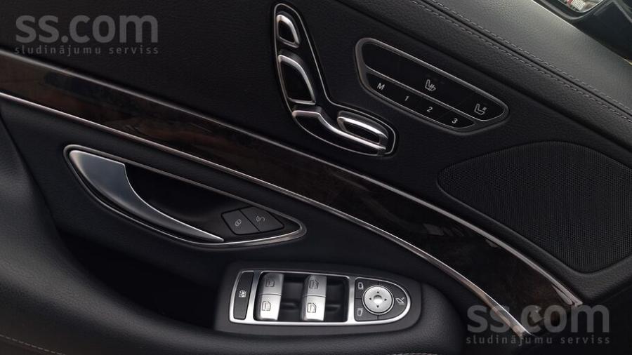 Melns Mercedes-Benz S 350 2014 Rīga, ar dzinēja tilpumu 3.00 L un nobraukumu 0 tūkst. km par 23500 €, foto 12 vietnē AUTOMOTO.COM.LV