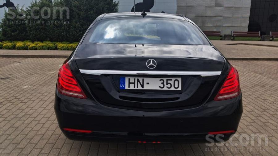Melns Mercedes-Benz S 350 2014 Rīga, ar dzinēja tilpumu 3.00 L un nobraukumu 0 tūkst. km par 23500 €, foto 15 vietnē AUTOMOTO.COM.LV