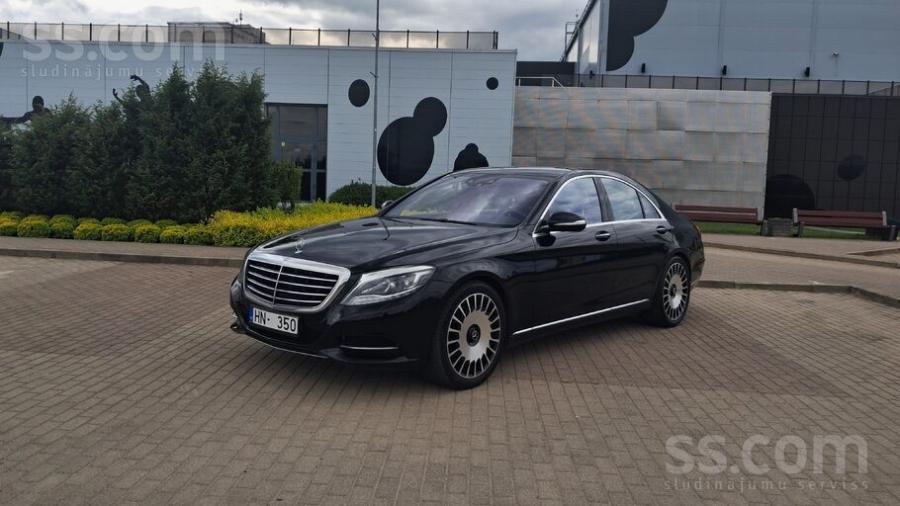 Melns Mercedes-Benz S 350 2014 Rīga, ar dzinēja tilpumu 3.00 L un nobraukumu 0 tūkst. km par 23500 €, foto 19 vietnē AUTOMOTO.COM.LV