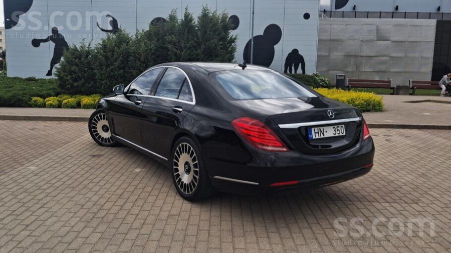 Melns Mercedes-Benz S 350 2014 Rīga, ar dzinēja tilpumu 3.00 L un nobraukumu 0 tūkst. km par 23500 €, foto 23 vietnē AUTOMOTO.COM.LV