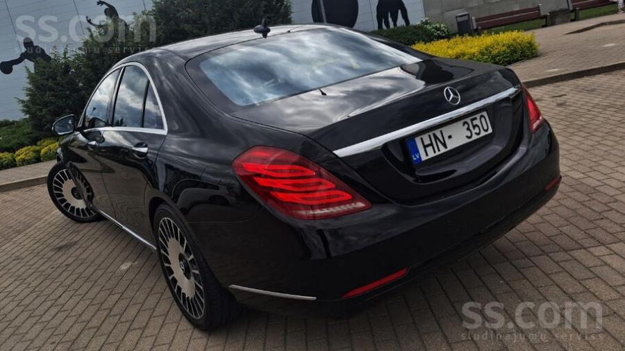 Melns Mercedes-Benz S 350 2014 Rīga, ar dzinēja tilpumu 3.00 L un nobraukumu 0 tūkst. km par 23500 €, foto 31 vietnē AUTOMOTO.COM.LV