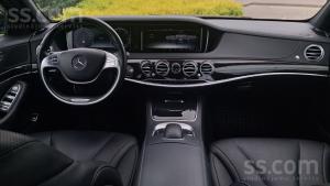 Melns Mercedes-Benz S 350 2014 Rīga, ar dzinēja tilpumu 3.00 L un nobraukumu 0 tūkst. km par 21900 €, foto 24 vietnē AUTOMOTO.COM.LV