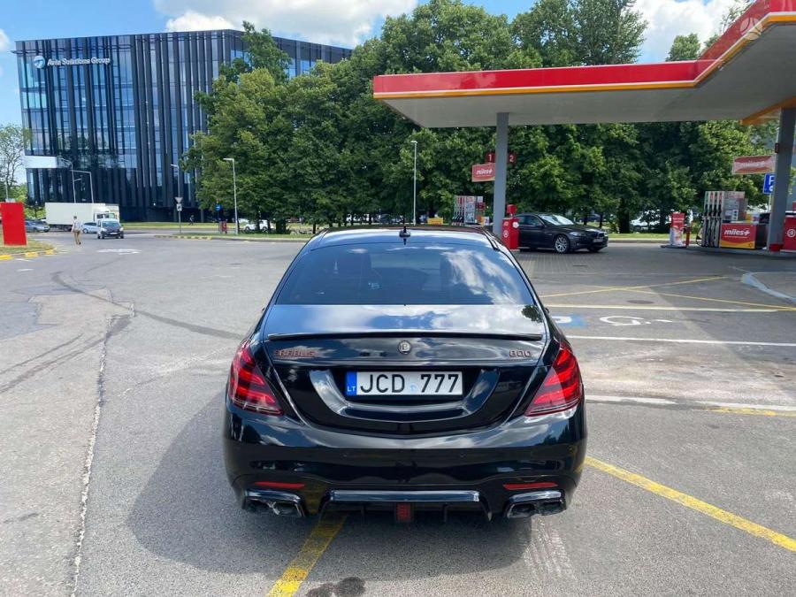 Melns Mercedes-Benz S 350 2014 Viļņa, ar dzinēja tilpumu 2.99 L un nobraukumu 285 tūkst. km par 28500 €, foto 5 vietnē AUTOMOTO.COM.LV
