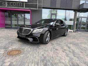 Black Mercedes-Benz S 350 2014 in Riga, with an engine capacity of 3.00 L and mileage of 180 thousand km for 36900 €, photo  on AUTOMOTO.COM.LV