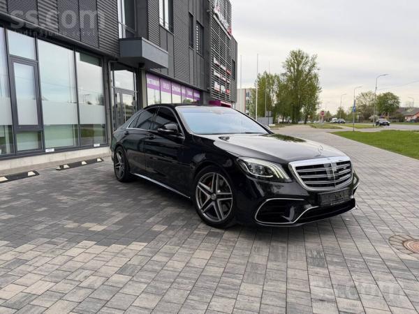 Black Mercedes-Benz S 350 2014 in Riga, with an engine capacity of 3.00 L and mileage of 180 thousand km for 36900 €, photo 2 on AUTOMOTO.COM.LV