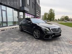 Black Mercedes-Benz S 350 2014 in Riga, with an engine capacity of 3.00 L and mileage of 180 thousand km for 36900 €, photo 3 on AUTOMOTO.COM.LV