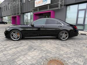 Black Mercedes-Benz S 350 2014 in Riga, with an engine capacity of 3.00 L and mileage of 180 thousand km for 36900 €, photo 4 on AUTOMOTO.COM.LV