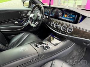 Black Mercedes-Benz S 350 2014 in Riga, with an engine capacity of 3.00 L and mileage of 180 thousand km for 36900 €, photo 7 on AUTOMOTO.COM.LV
