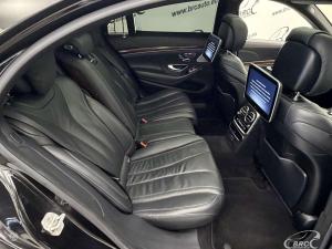 Black Mercedes-Benz S 350 2014 in Vilnius, with an engine capacity of 2.99 L and mileage of 455 thousand km for 15900 €, photo 13 on AUTOMOTO.COM.LV