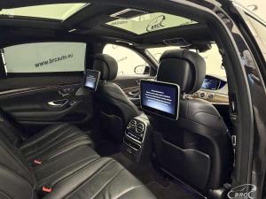 Black Mercedes-Benz S 350 2014 in Vilnius, with an engine capacity of 2.99 L and mileage of 455 thousand km for 15900 €, photo 17 on AUTOMOTO.COM.LV
