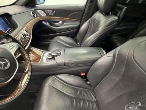 Black Mercedes-Benz S 350 2014 in Vilnius, with an engine capacity of 2.99 L and mileage of 455 thousand km for 15900 €, photo 28 on AUTOMOTO.COM.LV