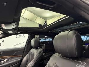 Black Mercedes-Benz S 350 2014 in Vilnius, with an engine capacity of 2.99 L and mileage of 455 thousand km for 15900 €, photo 29 on AUTOMOTO.COM.LV