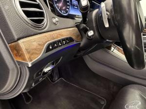 Black Mercedes-Benz S 350 2014 in Vilnius, with an engine capacity of 2.99 L and mileage of 455 thousand km for 15900 €, photo 30 on AUTOMOTO.COM.LV