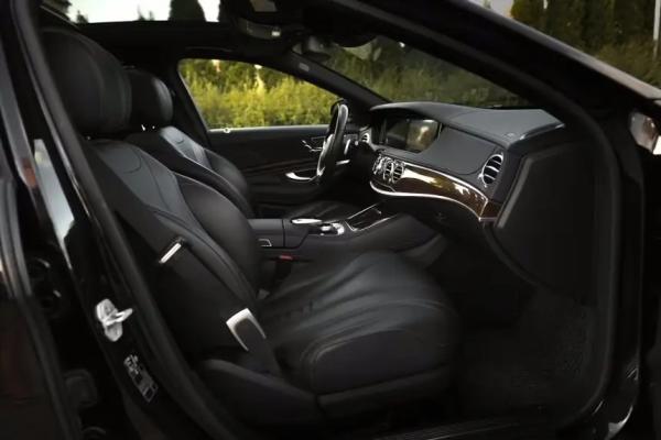 Black Mercedes-Benz S 350 2014 in Jelgava, with an engine capacity of 3.00 L and mileage of 225 thousand km for 35000 €, photo 10 on AUTOMOTO.COM.LV