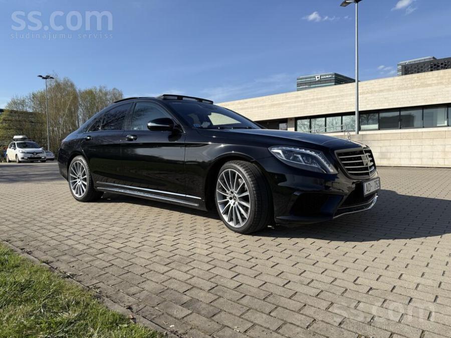 Melns Mercedes-Benz S 350 2014 Rīga, ar dzinēja tilpumu 3.00 L un nobraukumu 165 tūkst. km par 25000 €, foto 4 vietnē AUTOMOTO.COM.LV