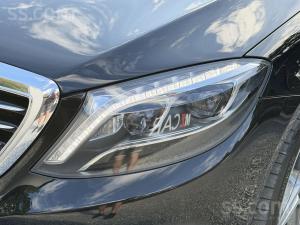 Black Mercedes-Benz S 350 2014 in Riga, with an engine capacity of 3.00 L and mileage of 184 thousand km for 25990 €, photo 20 on AUTOMOTO.COM.LV