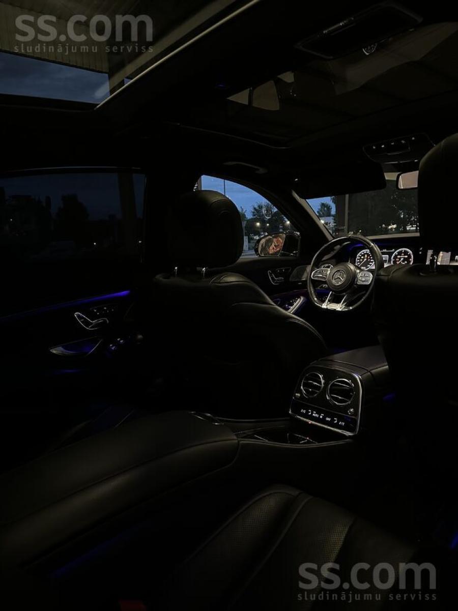 Melns Mercedes-Benz S 350 2014 Rīga, ar dzinēja tilpumu 3.00 L un nobraukumu 198 tūkst. km par 32700 €, foto 22 vietnē AUTOMOTO.COM.LV