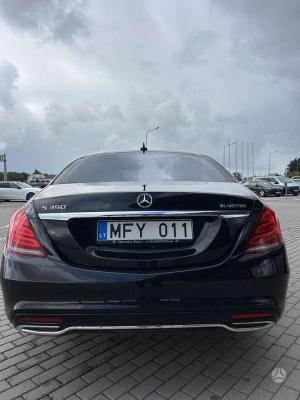 Black Mercedes-Benz S 350 2014 in Klaipeda, with an engine capacity of 2.99 L and mileage of 299 thousand km for 22500 €, photo 7 on AUTOMOTO.COM.LV