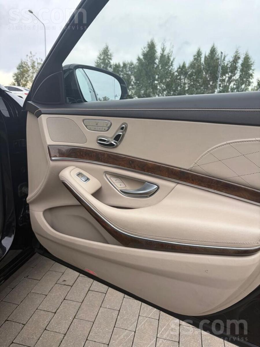 Melns Mercedes-Benz S 350 2014 Daugavpils, ar dzinēja tilpumu 3.00 L un nobraukumu 262 tūkst. km par 24500 €, foto 11 vietnē AUTOMOTO.COM.LV
