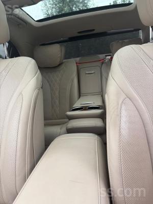 Melns Mercedes-Benz S 350 2014 Daugavpils, ar dzinēja tilpumu 3.00 L un nobraukumu 262 tūkst. km par 24500 €, foto 14 vietnē AUTOMOTO.COM.LV