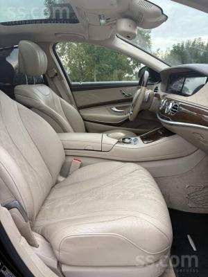 Melns Mercedes-Benz S 350 2014 Daugavpils, ar dzinēja tilpumu 3.00 L un nobraukumu 262 tūkst. km par 24500 €, foto 16 vietnē AUTOMOTO.COM.LV
