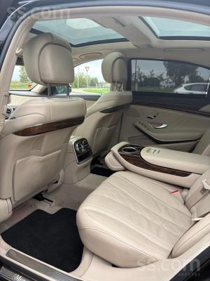 Melns Mercedes-Benz S 350 2014 Daugavpils, ar dzinēja tilpumu 3.00 L un nobraukumu 262 tūkst. km par 24500 €, foto 17 vietnē AUTOMOTO.COM.LV