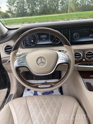 Melns Mercedes-Benz S 350 2014 Daugavpils, ar dzinēja tilpumu 3.00 L un nobraukumu 262 tūkst. km par 24500 €, foto 19 vietnē AUTOMOTO.COM.LV