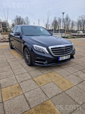 Black Mercedes-Benz S 350 2015 in Jekabpils, with an engine capacity of 3.00 L and mileage of 320 thousand km for 16000 €, photo 4 on AUTOMOTO.COM.LV
