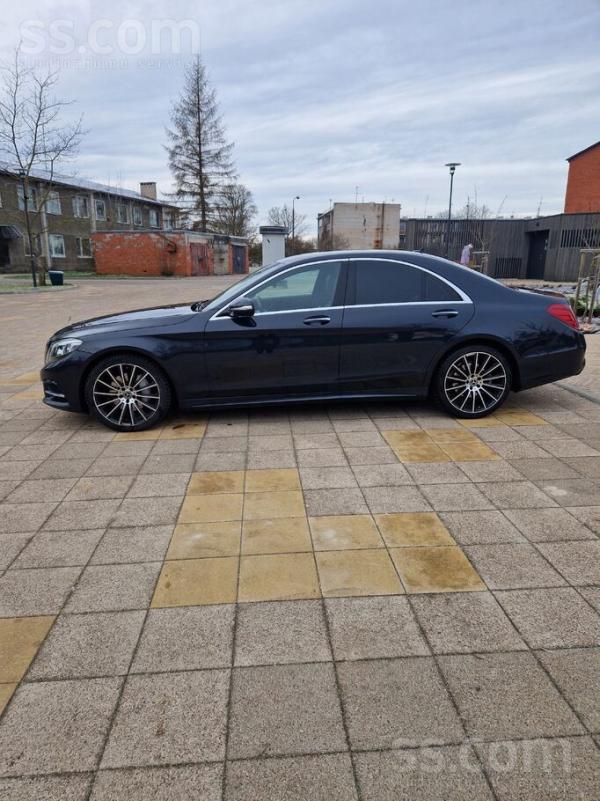 Melns Mercedes-Benz S 350 2015 Jēkabpils, ar dzinēja tilpumu 3.00 L un nobraukumu 320 tūkst. km par 16000 €, foto 6 vietnē AUTOMOTO.COM.LV