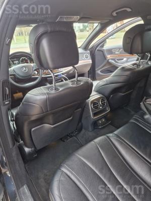Black Mercedes-Benz S 350 2015 in Jekabpils, with an engine capacity of 3.00 L and mileage of 320 thousand km for 16000 €, photo 15 on AUTOMOTO.COM.LV